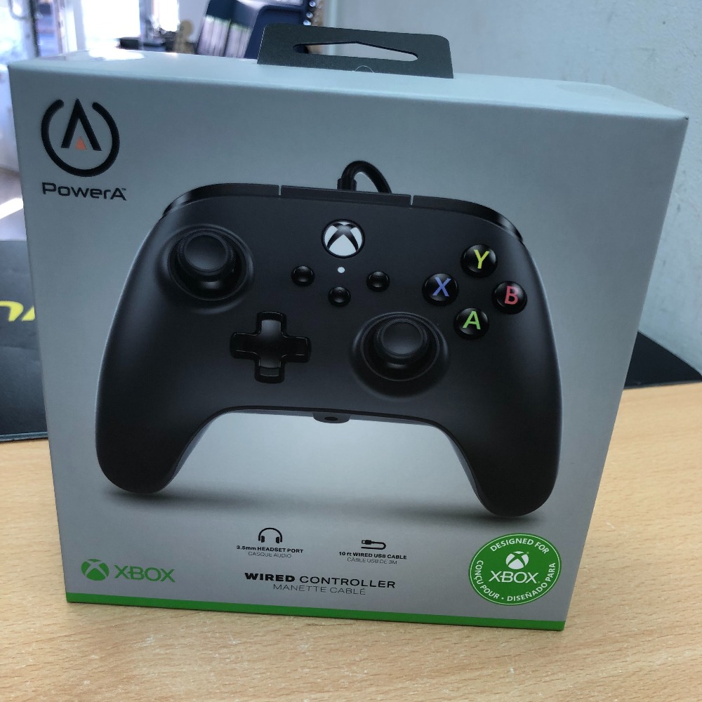 New PowerA Xbox Series X/S & Xbox One Wired Controller - Black PowerA ...